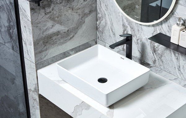 【innoci】50cm檯上盆 NC22165W 時尚優雅衛浴解決方案 | innoci