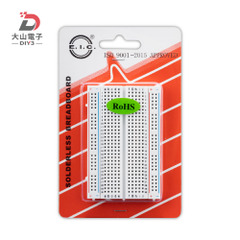 EIC-801 400孔麵包板 大山電子材料行｜線上商城｜DIY創客部落