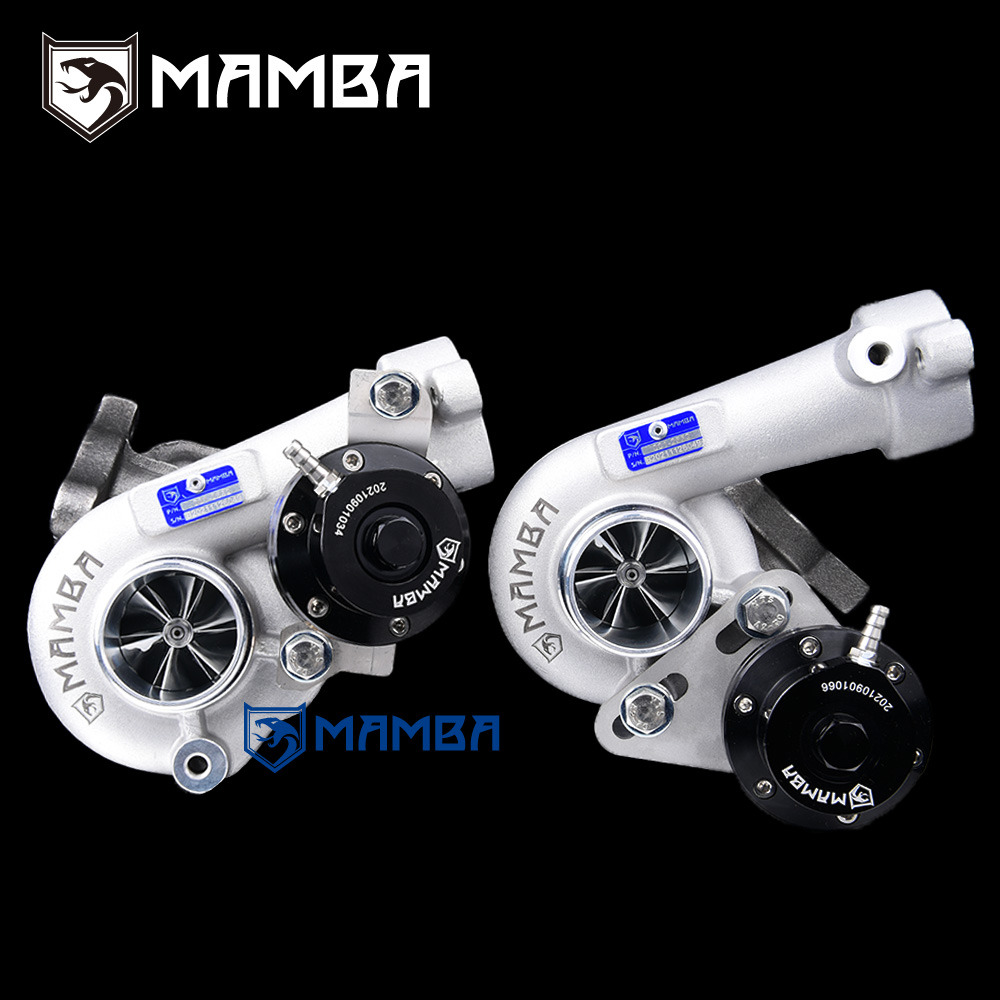MAMBA TURBO 9-6 Twin Turbo Set Mitsubishi 6A13TT Galant VR-4 TD03-14T ...