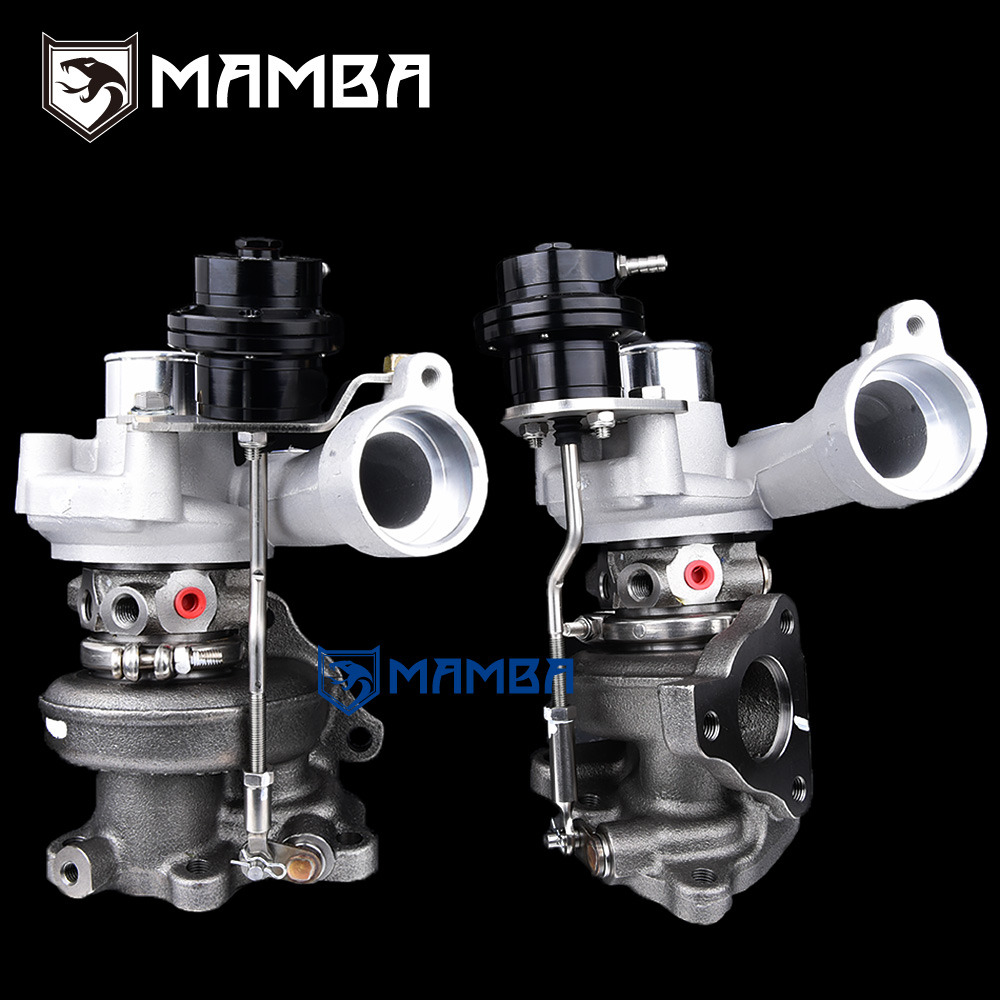 MAMBA TURBO 9-6 Twin Turbo Set Mitsubishi 6A13TT Galant VR-4 TD03-14T ...