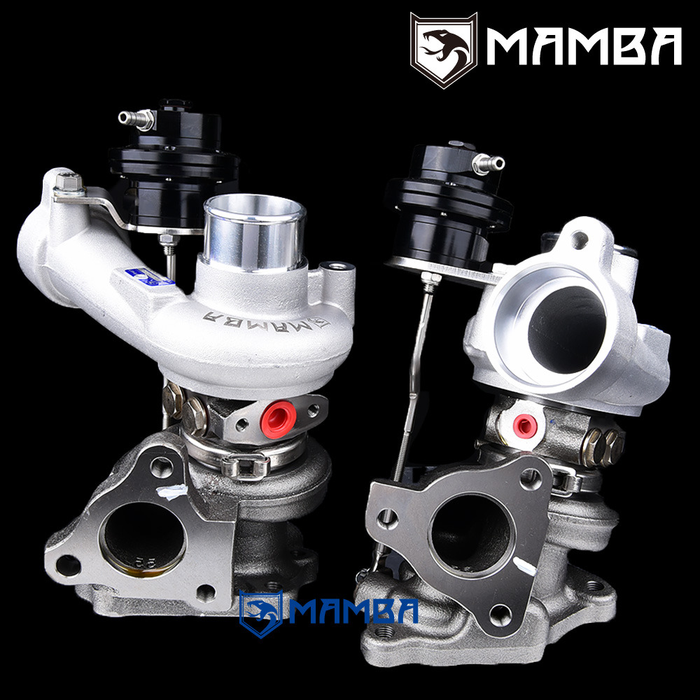 MAMBA TURBO 9-6 Twin Turbo Set Mitsubishi 6A13TT Galant VR-4 TD03-14T ...
