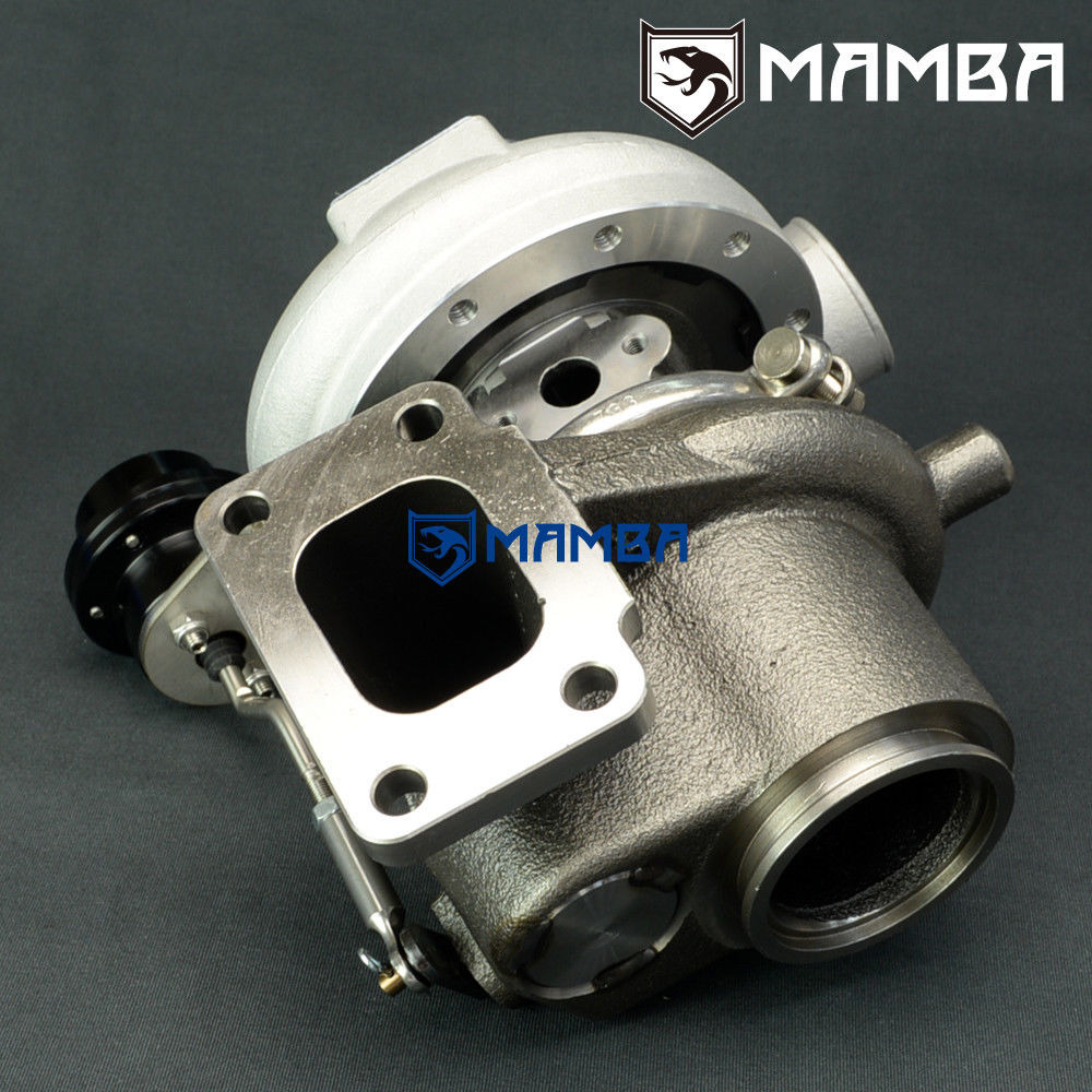 MAMBA 12-6 Oil-Cooled Top Mount Turbo For Nissan TD42 GQ TD05H-18G 6cm ...