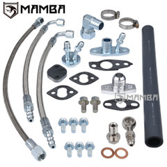 MAMBA Oil & Water Line Hose Kit For TOYOTA Land Cruiser Prado Hilux 1KZ ...