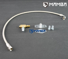 Turbocharger Oil Feed Line 40" Garrett GT4294R GT4202R GTX4202R GT4508R ...