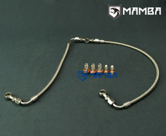 For Nissan RB26DETT SKYLINE GTR Twin Turbocharger Oil Feed Line Kit ...
