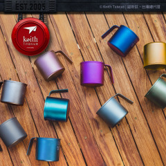 Keith純鈦 CC炫彩鈦杯400ml-共10色 WUZ屋子
