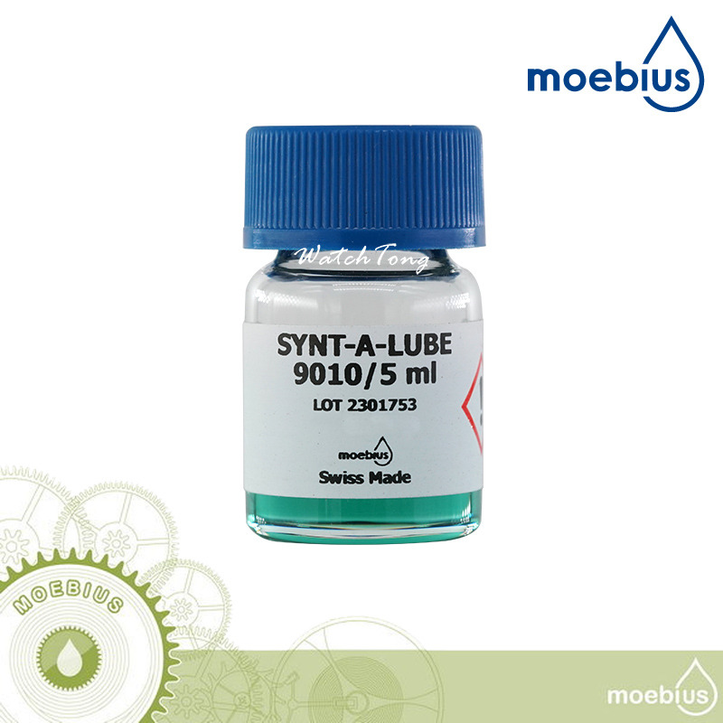 【鐘錶通】M9010-5《瑞士MOEBIUS》SYNT-A-LUBE 寶石油 5ml ├油品油筆/鐘錶維修/鐘錶保養┤ watchtong
